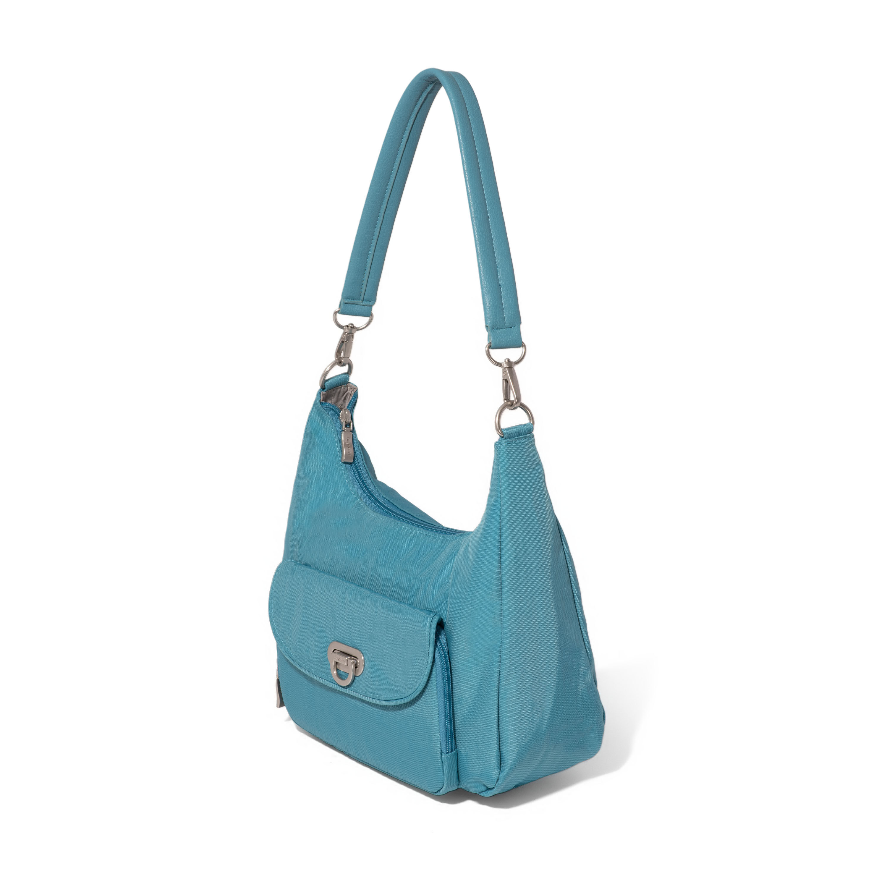 Coastal Flip Lock Half Moon Bag