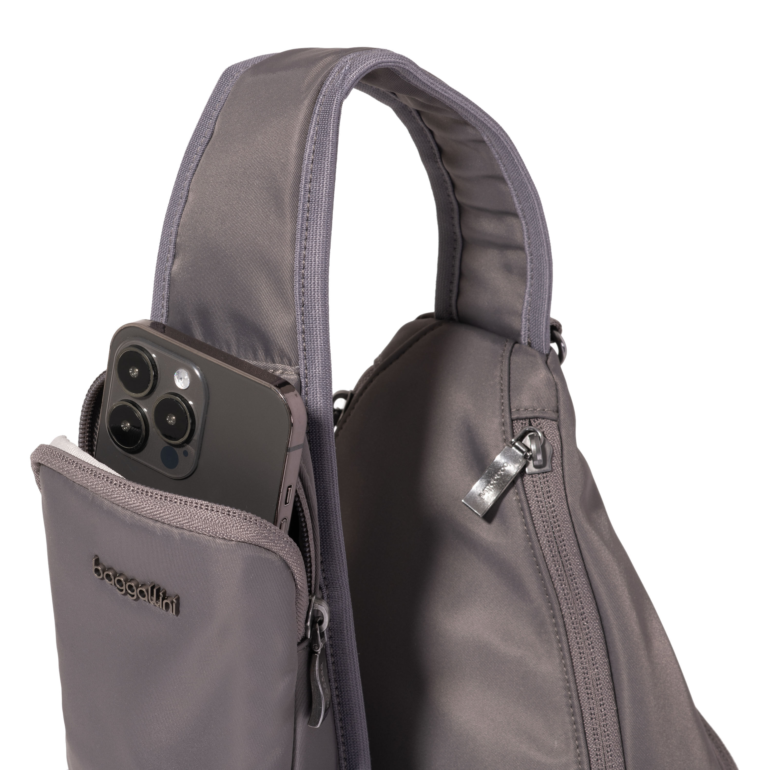 (取寄) バッガリーニ レディース セントラル パーク ラージ スリング Baggallini women Central Park Large Sling Smoke Twill Central Park Large Sling