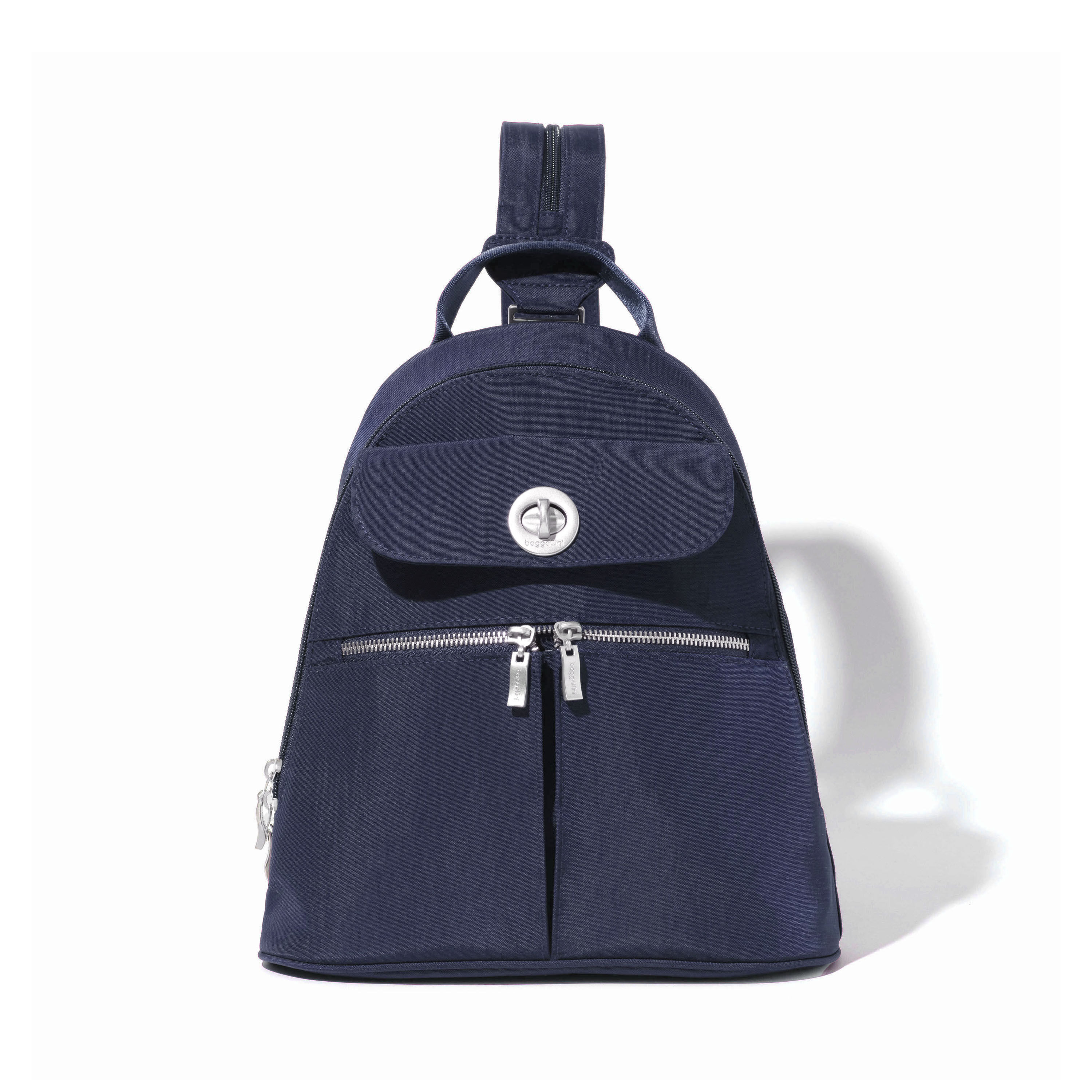 Baggallini Naples Convertible Backpack - Wear As Backpack or Sling